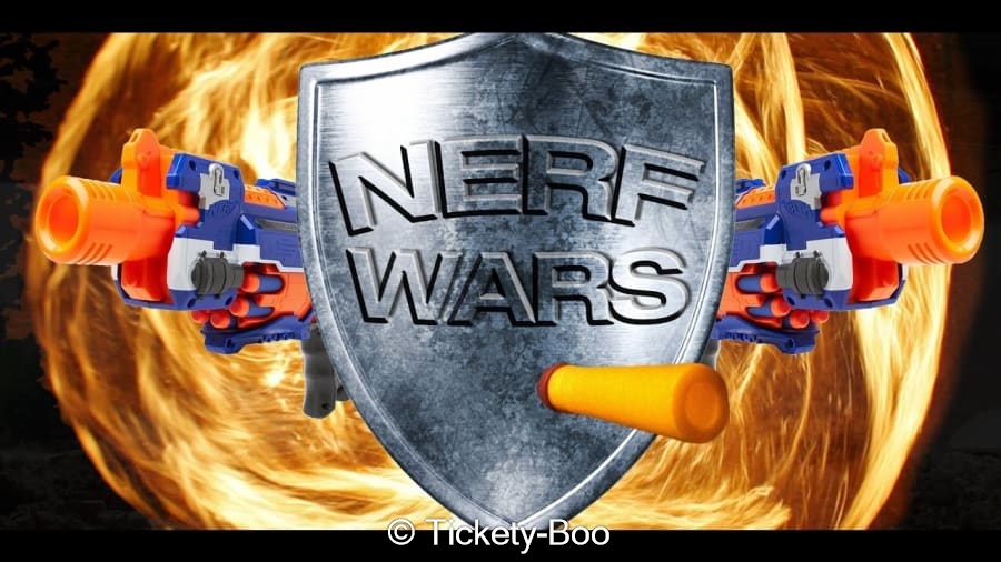 A1. Neon Nerf Wars in the Dark - Children’s Party Entertainers in ...